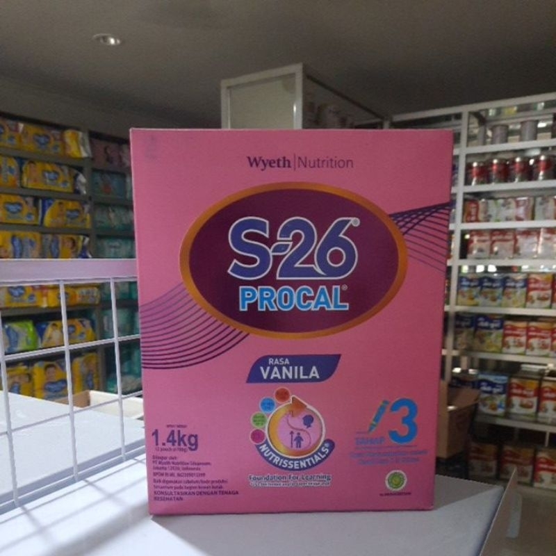 Jual S-26 Procal Tahap 3 reg box 1400g,s26 Procal 3 box 1400gram ...