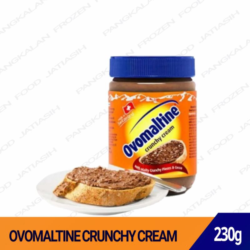 Jual RK 60 Ovomaltine I Ovomaltine Crunchy Cream I 230g | Shopee Indonesia