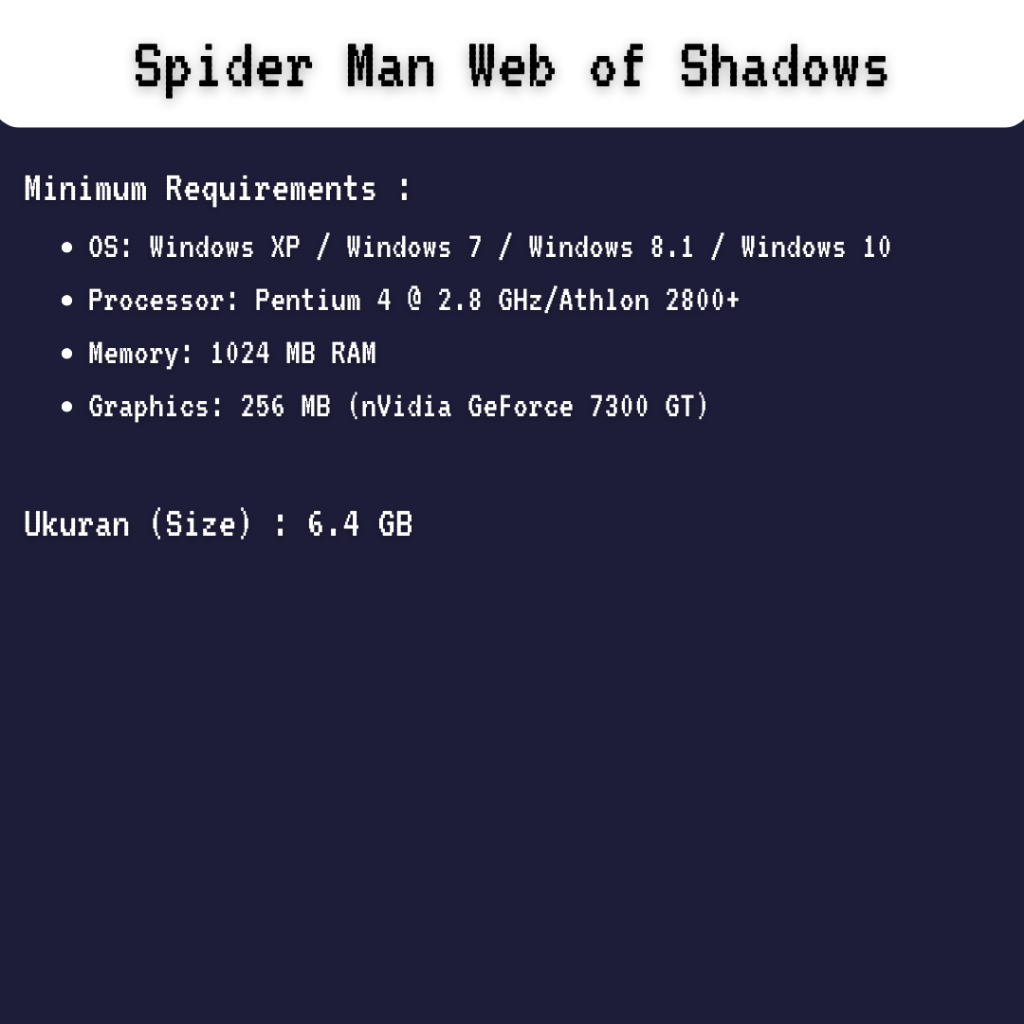 Jual Spider Man Series Collection - Game PC | Shopee Indonesia