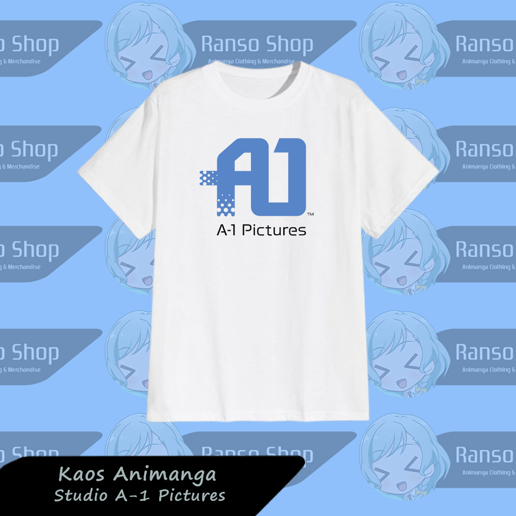 Jual Ranso Kaos A-1 Pictures Anime Studio Logo / Baju Studio A1 Picture ...