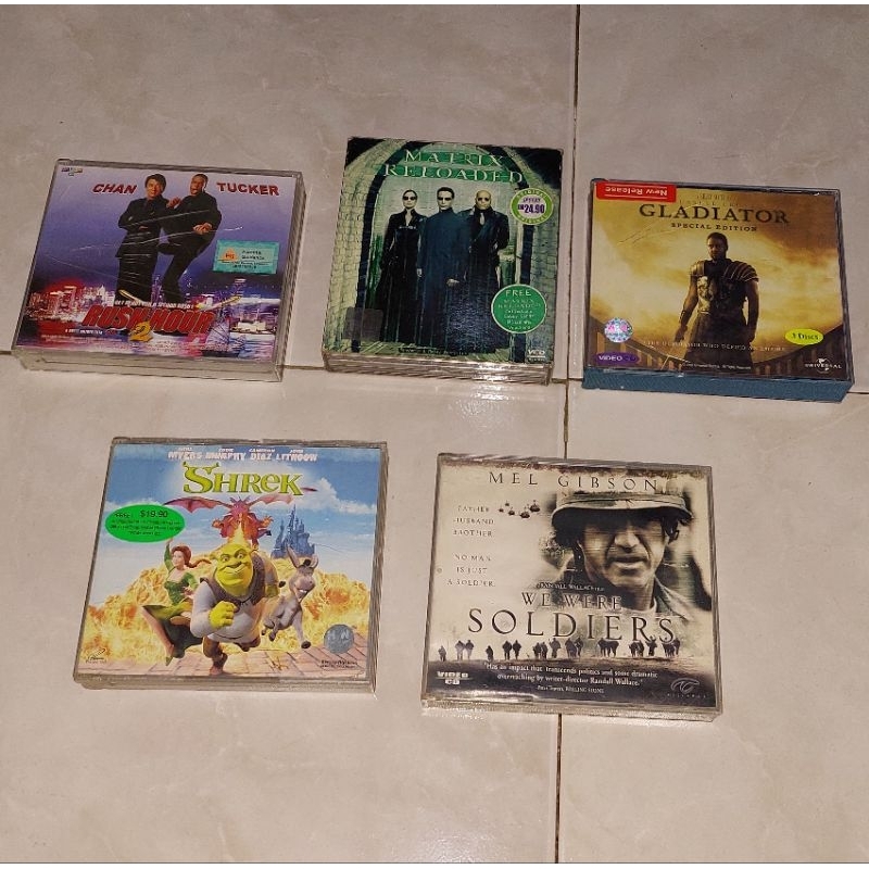 Jual vcd versi Fatbox RUSH HOUR 2, MATRIX RELOADED, GLADIATOR, SHREK ...