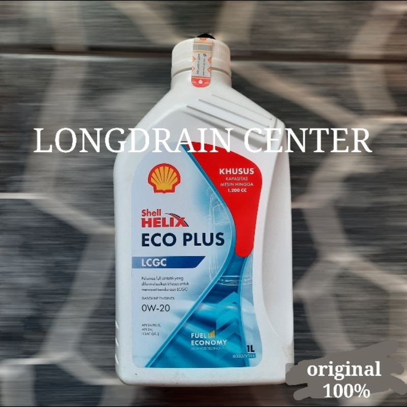Jual SHELL ECO PLUS 0W20 SN GF5 KEMASAN. 1 LITER | Shopee Indonesia