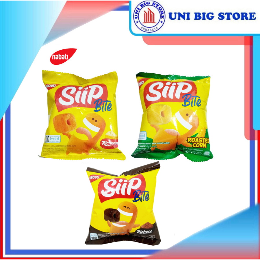 Jual NABATI SIIP BITES Keju Coklat Jagung / Roasted Corn - Cheese ...