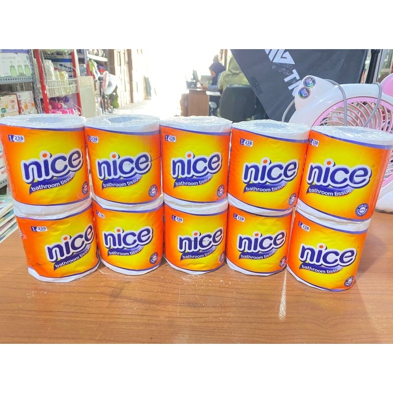 Jual Tisu Nice Bulat Tisu Toilet Isi 10 pcs | Shopee Indonesia