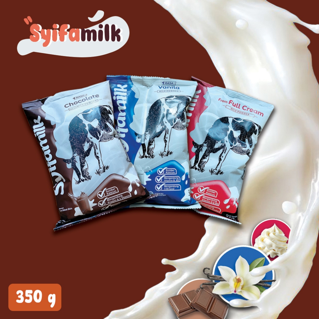 Jual Susu Syifamilk Susu Sapi Bubuk 350 Gram | Shopee Indonesia