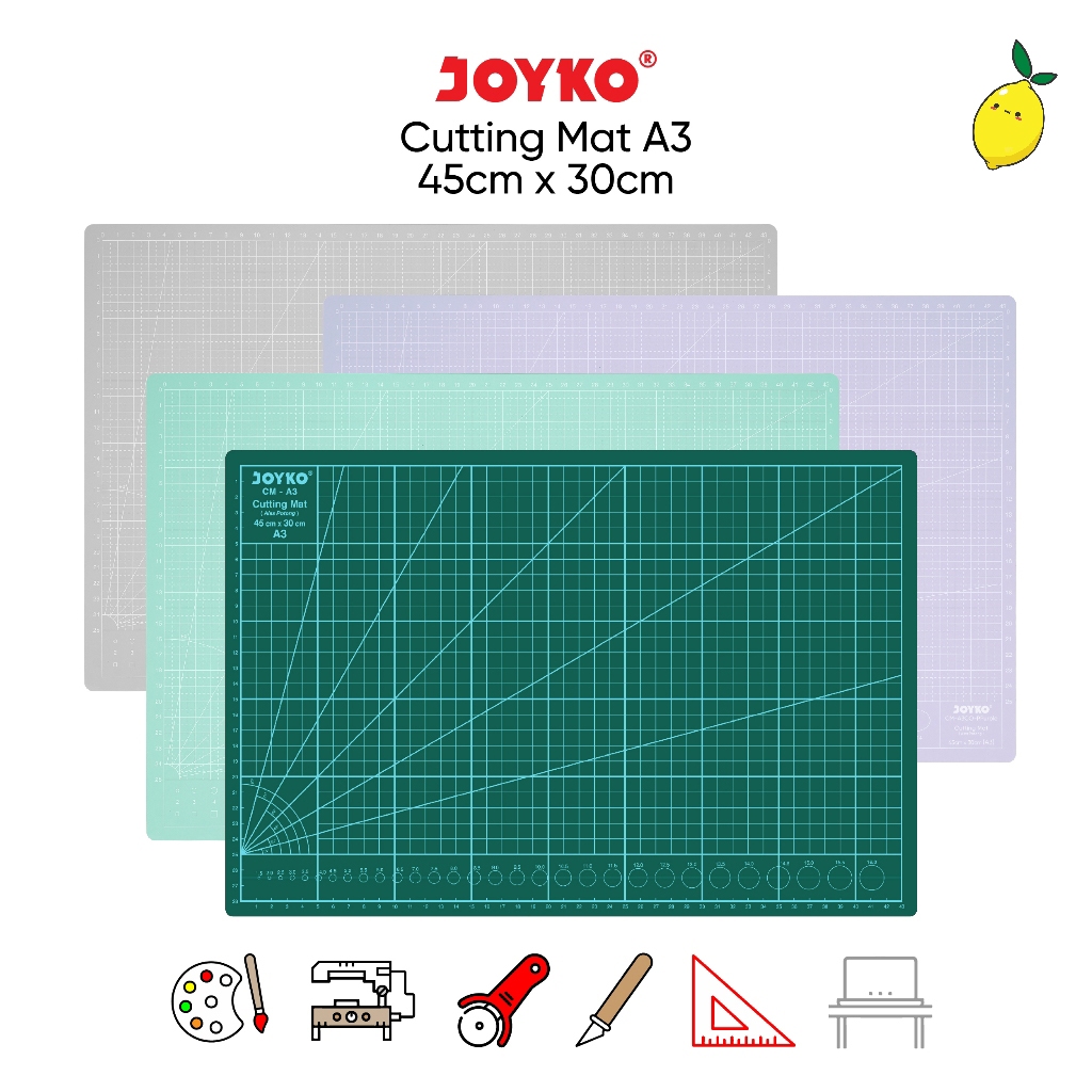 Jual Joyko Cutting Mat CM-A3 / Alas Potong | Shopee Indonesia