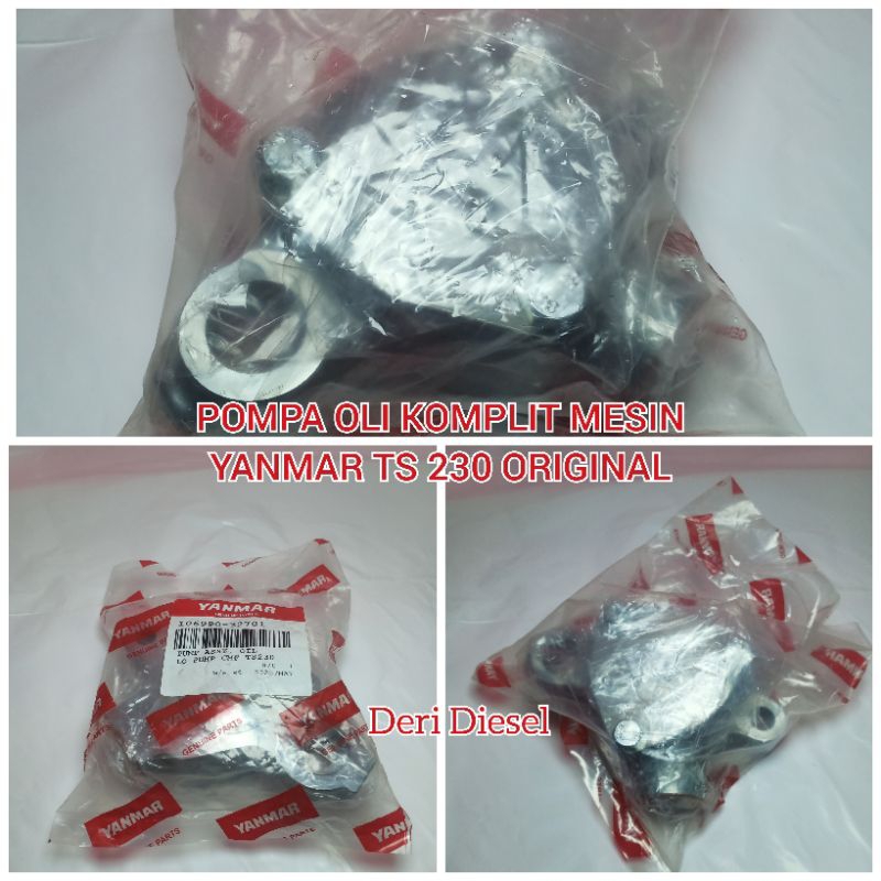 Jual pompa oli mesin yanmar TS 230 LO PUMP ASSY TS 230 ORIGINAL ...