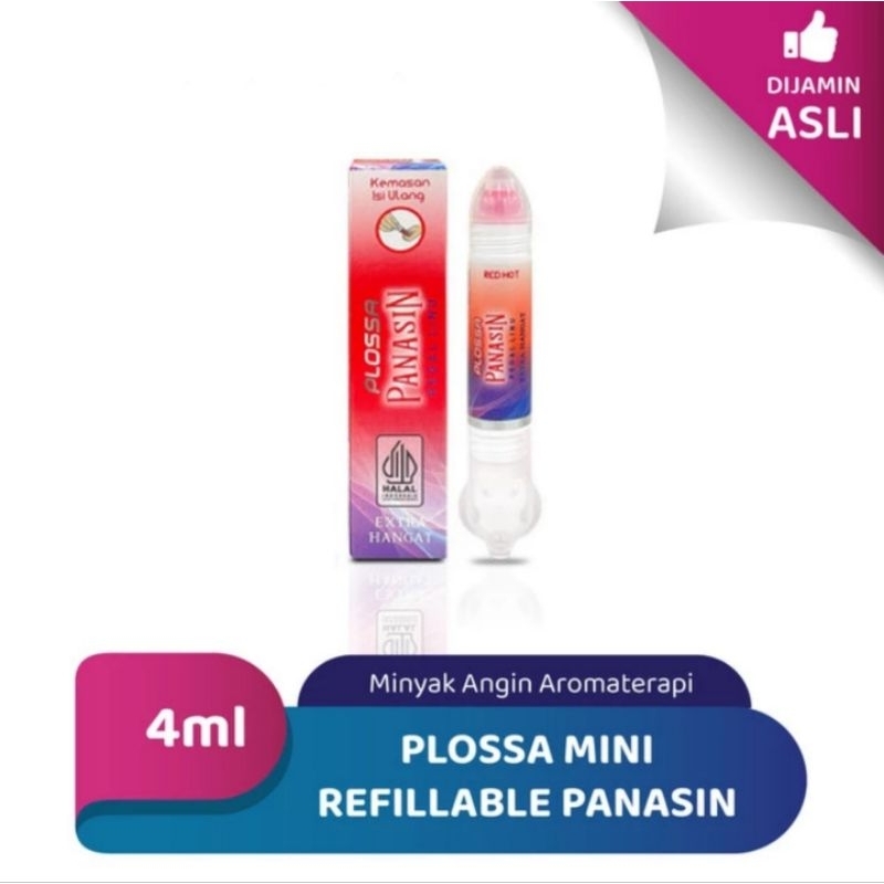 Jual PLOSSA MINI REFILLABLE PANASIN MINYAK ANGIN AROMATERAPI ORIGINAL ...