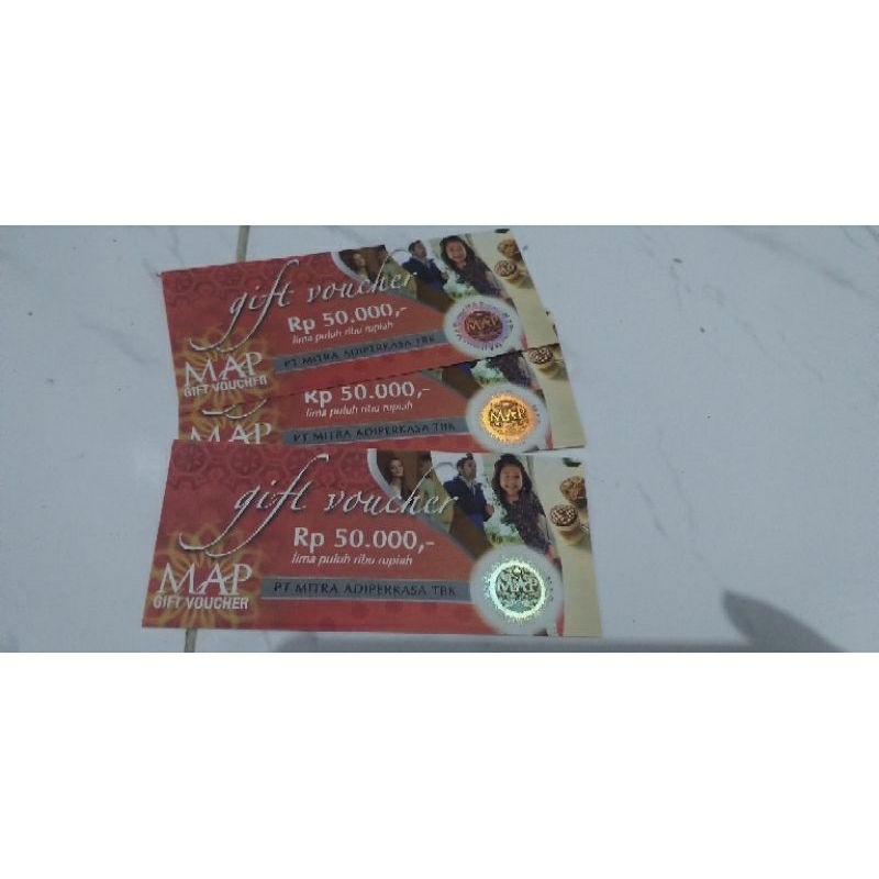 Jual Voucher Belanja MAP nominal 50rb (Ready Stock) Exp.2026 | Shopee ...
