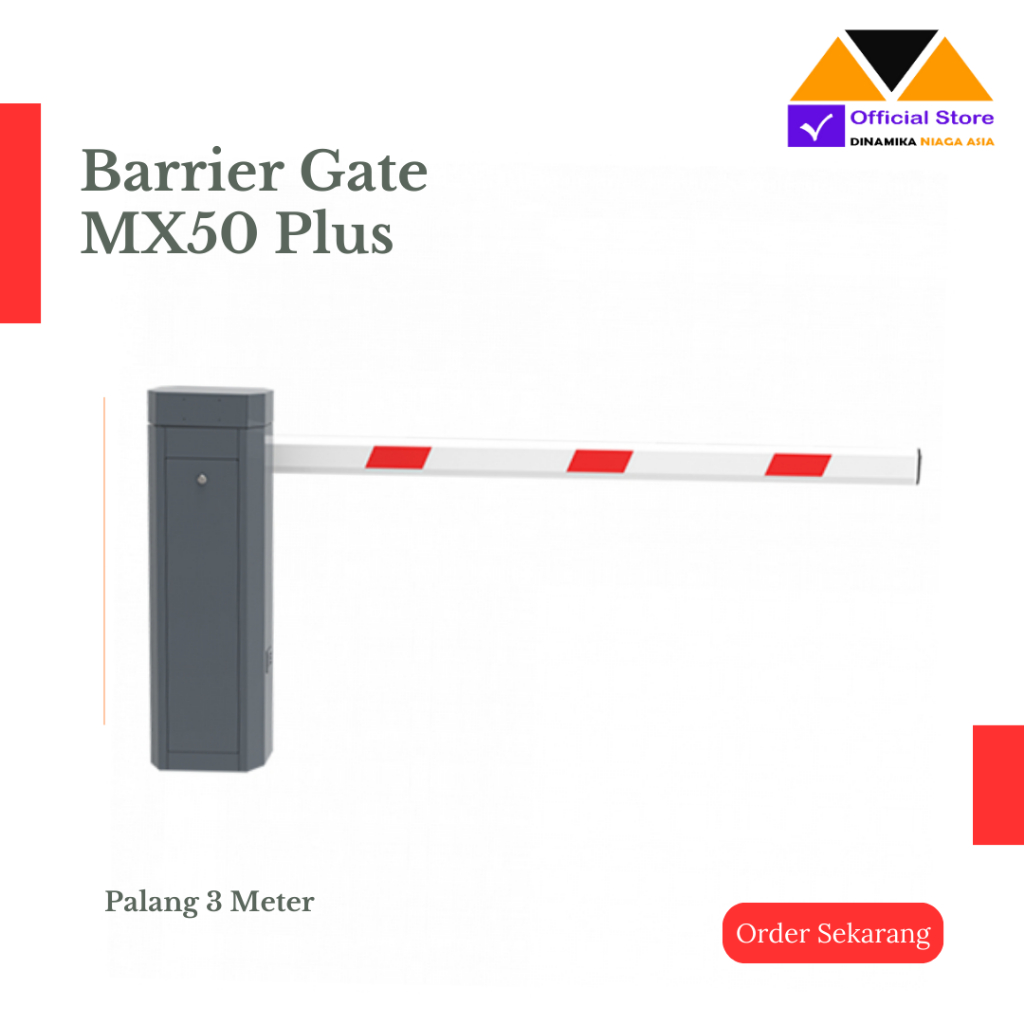 Jual Mx50 Plus Barrier Gate Portal Otomatis 3 Meter Untuk Akses 