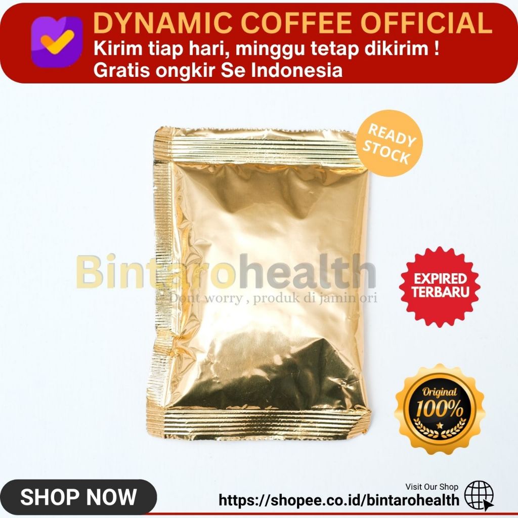 Jual Kopi Dynamic Kopi Ginseng Stamina Pria 5 Sachet | Shopee Indonesia