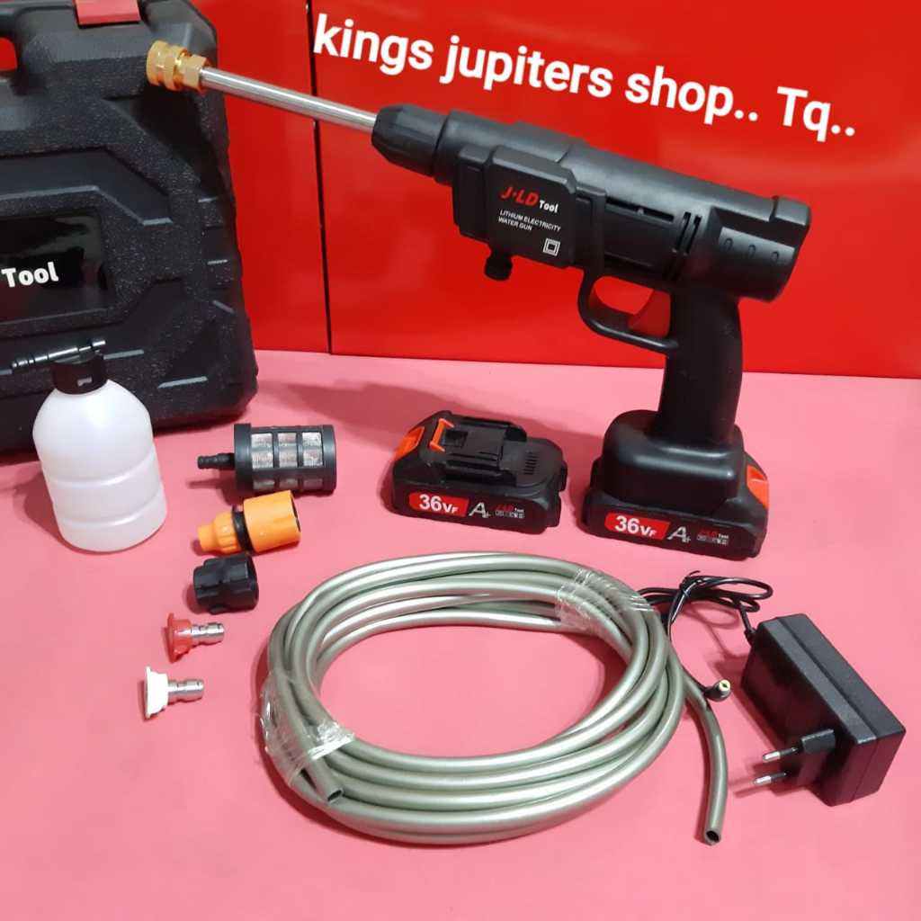 Jual 2 BATRE JLD atau DEKWE STEAM set ATAU mesin aja SPRAY GUN JET ...