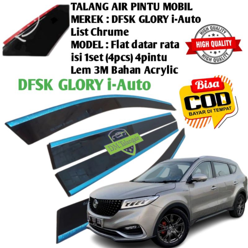 Jual talang air mobil DFSK GLORY i-Auto THN 2020-2024 model flat datar rata 4pintu | Shopee ...
