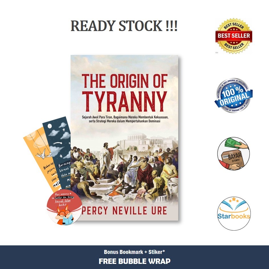 Jual Buku The Origin of Tyranny: Sejarah Awal Para TIran - Alvabet ...
