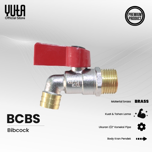 Jual YUTA Kran Air / Keran Tembok - Bibcock 1/2 Inch Brass BCBS ...