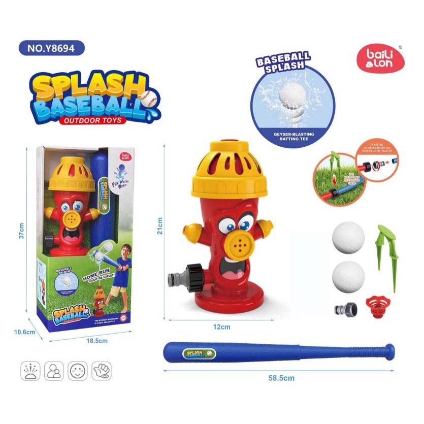 Jual mainan anak baseball air launcher baseball machine mainan olahraga ...