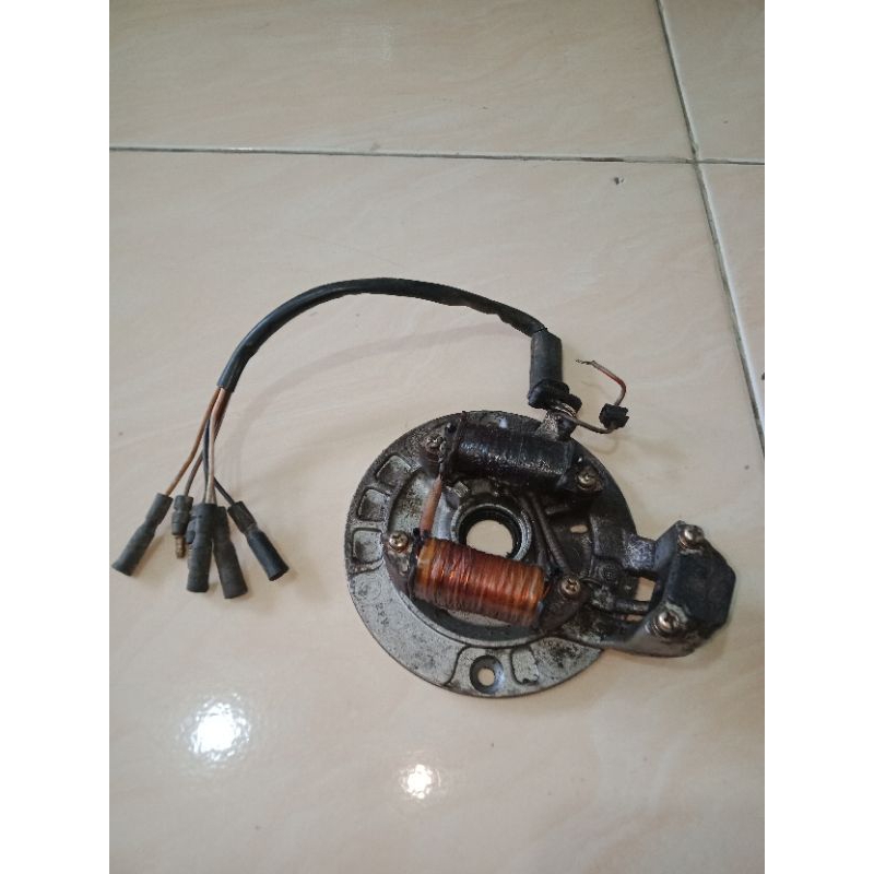 Jual Spull Spool magnet win 100 GF6 Dudukan Sepul Magnit Honda win 100 ...