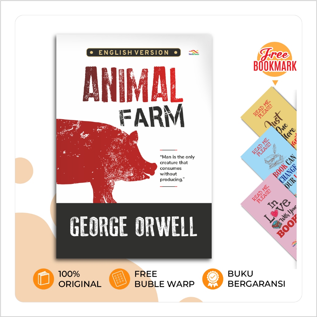 Jual Novel Animal Farm George Orwell English Version | Shopee Indonesia