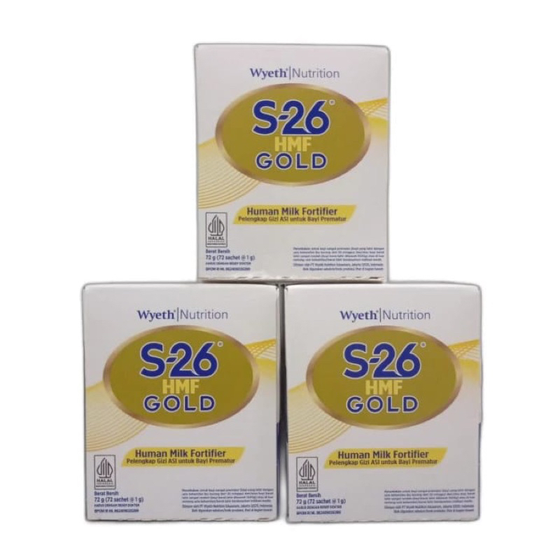 Jual S26 HMF GOLD ECER SACHET 1gr | Shopee Indonesia