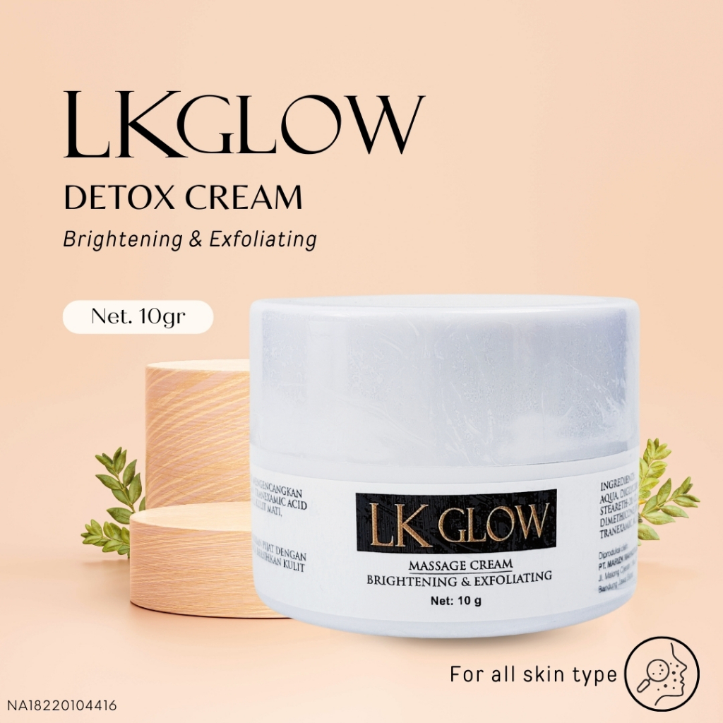 Jual Cream detox wajah ultrasound BPOM RI krim massage | Shopee Indonesia