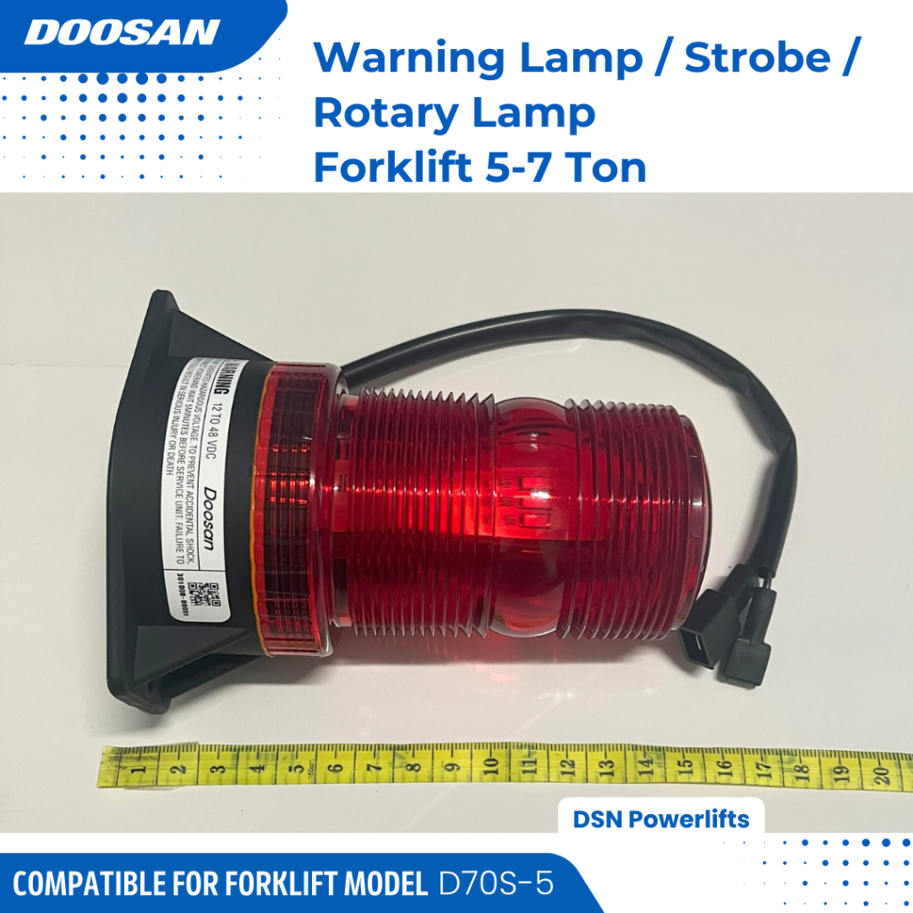 Jual Warning Lamp / Strobe / Rotary Lamp Forklift 5-7 Ton | Shopee ...