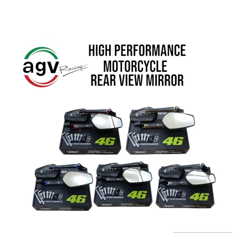 Jual AGV Spion Napoleon Black Series Universal Semua Motor | Shopee ...