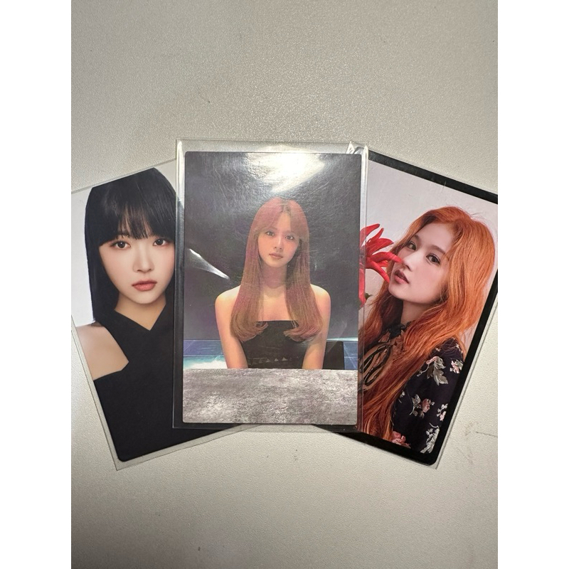 Jual PHOTOCARD OFFICIAL twice sana more&more pob, tzuyu eyes wide open, eunchae flame rises, le ...