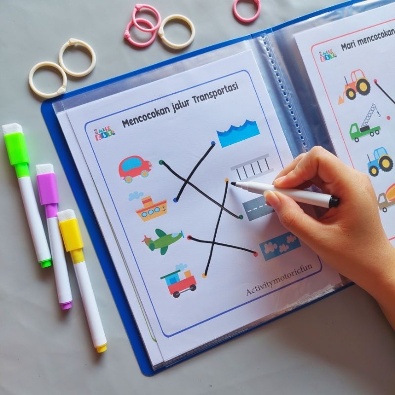 Jual WORKSHEET BUKU AKTIFITAS PERTAMA ANAK PAUD | Shopee Indonesia