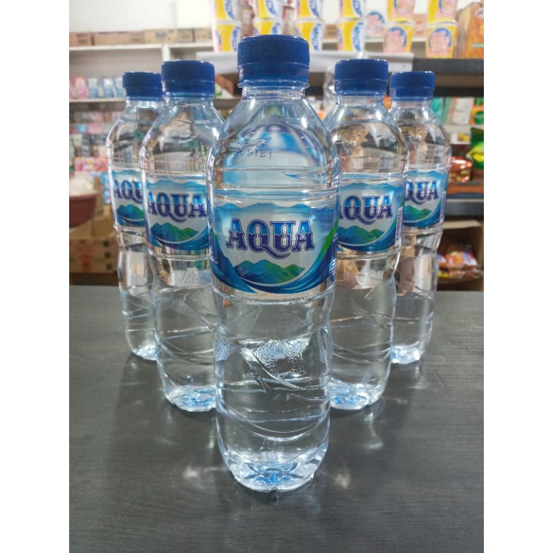 Jual Aqua Botol 600ml (3 pcs) | Shopee Indonesia