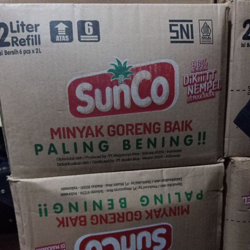 Jual SunCo 2L 1karton packing plastik | Shopee Indonesia