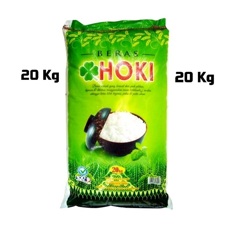 Jual BERAS Hoki PREMIUM - 20 Kg | Shopee Indonesia