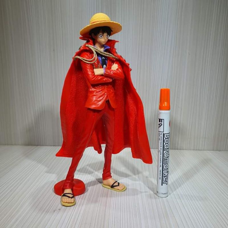 Jual mainan action figuremonkey d luffy king of artist jubah merah ...