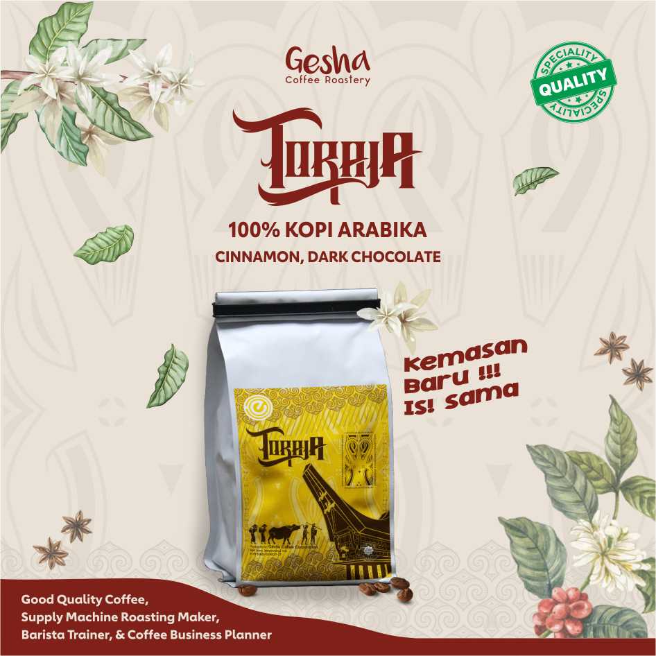 Jual Kopi Arabika Toraja Kalosi - 200gr | Shopee Indonesia