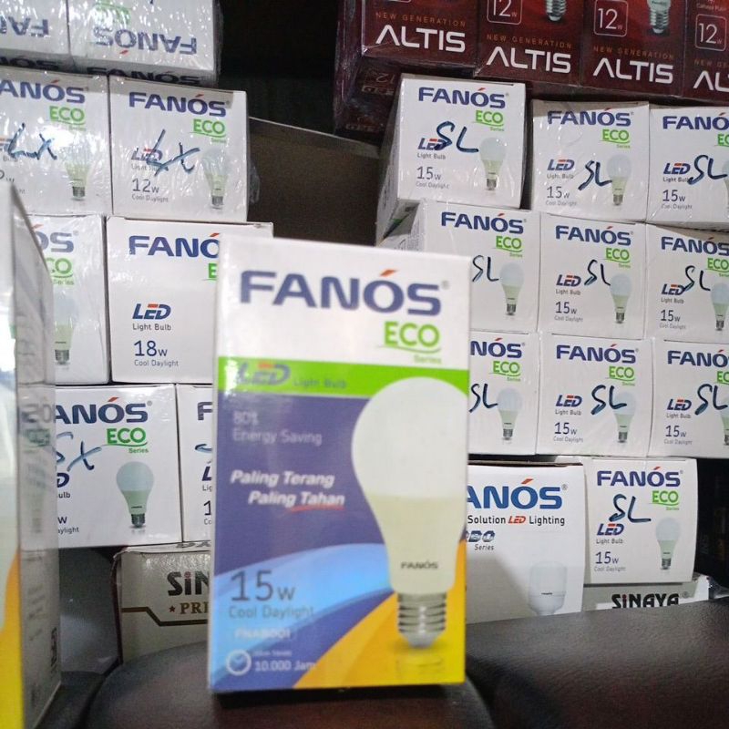 Jual Lampu LED FANOS series ECO 15W Bergaransi | Shopee Indonesia
