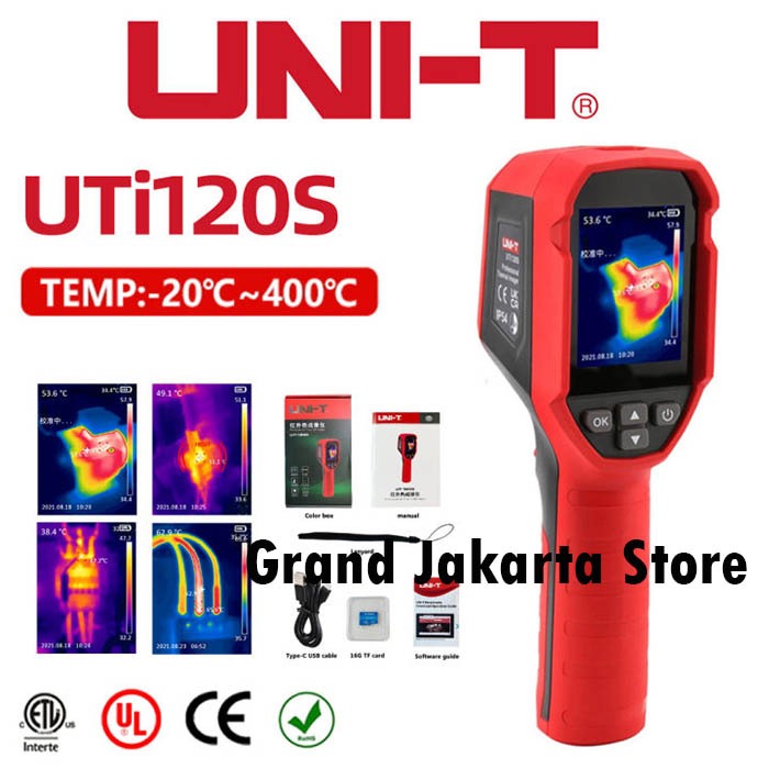 Jual Camera Infrared Thermal Imager UTi120S UNI-T Thermometer UNIT UTi ...