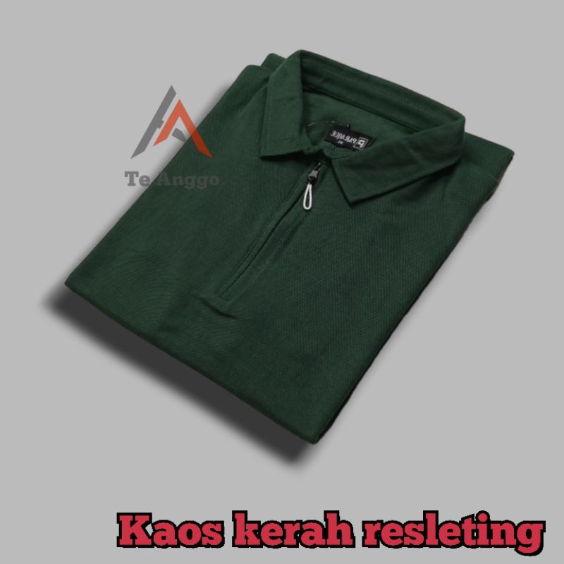 Jual Baju Atasan Kaos Polo Kerah Pria Zipper Polos Lengan Pendek Shirt ... Jual Baju Atasan Kaos Polo Kerah Pria Zipper Polos Lengan Pendek Shirt ...
