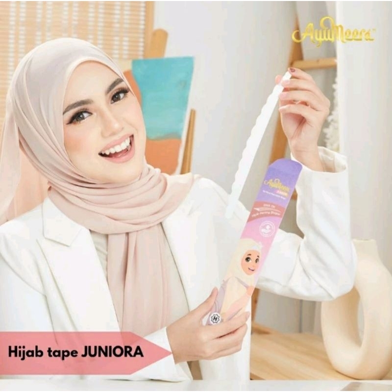 Jual Hijab shaper tape Ayumeera JUNIOR untuk remaja dan anak hijab tape ...
