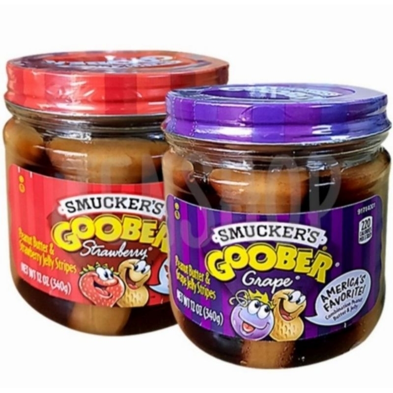 Jual Smucker's Smuckers Goober Grape Strawberry PB&J - Jam Selai Import ...