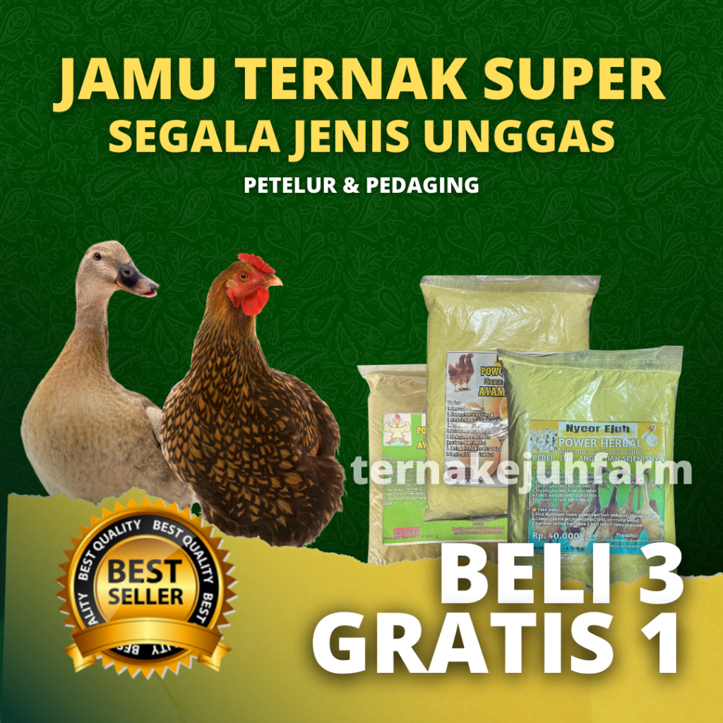 Jual NYEOR EJUH JAMU/MINUMAN UNTUK BEBEK/ENTOK ANGSA DAN SEJENISNYA ...