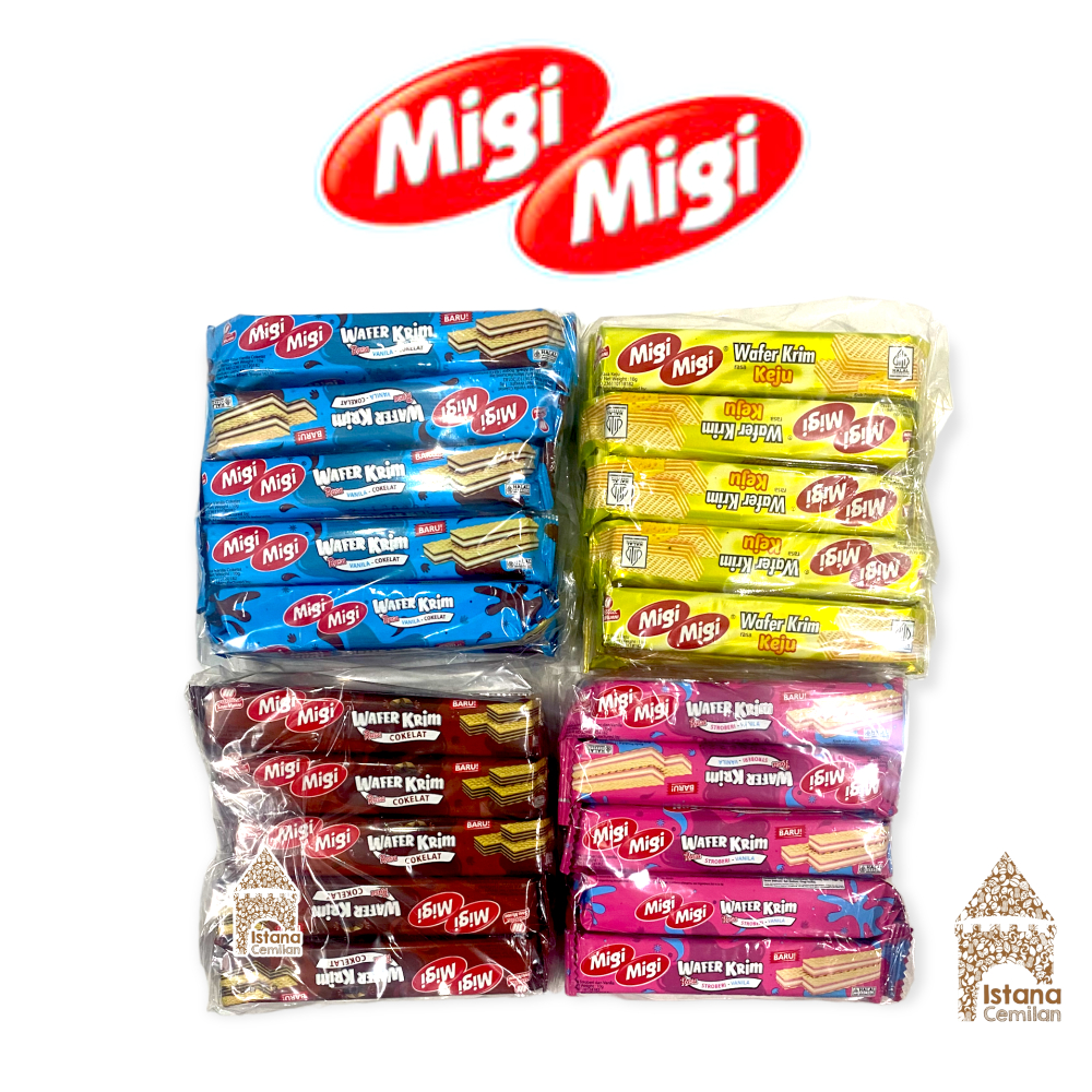 Jual Migi Migi Wafer Krim PACK (isi 10 pcs) | Momogi Wafer | Shopee ...