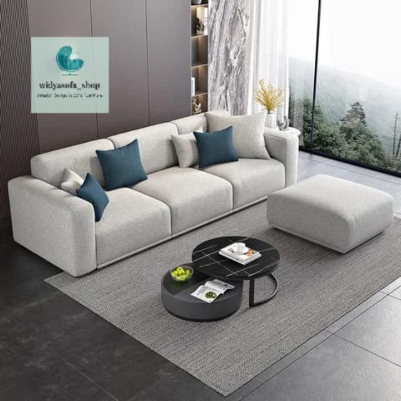 Jual Sofa Minimalis 3 Seater Modern / Sofa Ruang Tamu Minimalis / Sofa ...