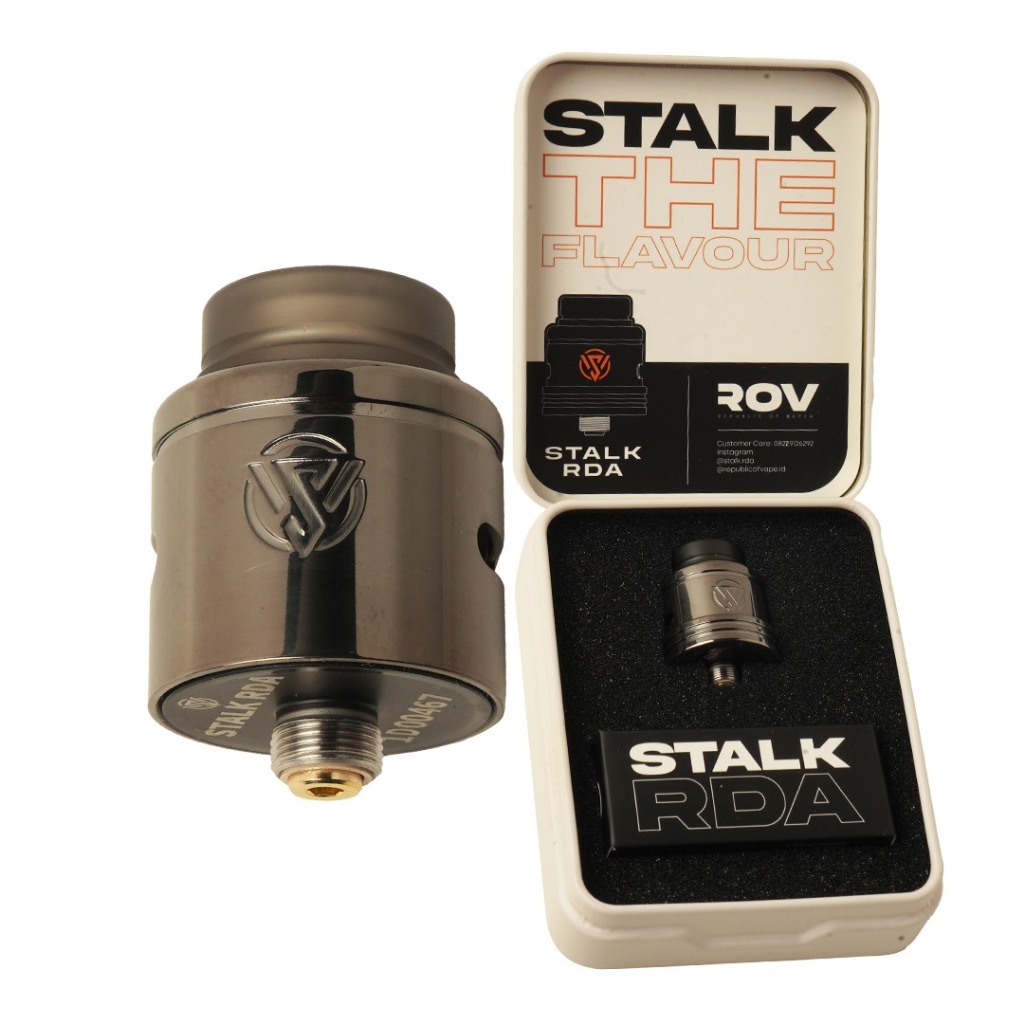 Jual Atomizer Vape STALK RDA 22MM Singel Coil Authentic By Republic of ...