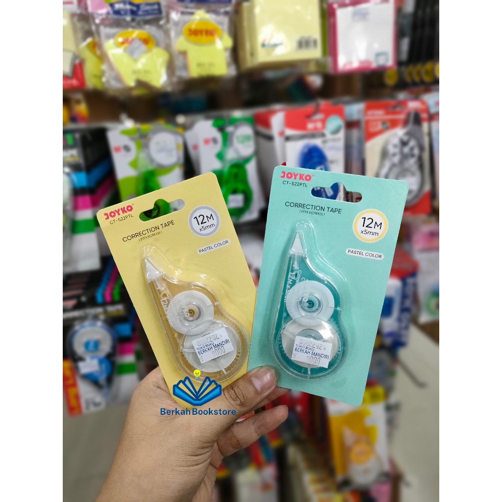 Jual Correction Tape Joyko CT-522PTL Pastel Color / Tipex Kertas Roll ...