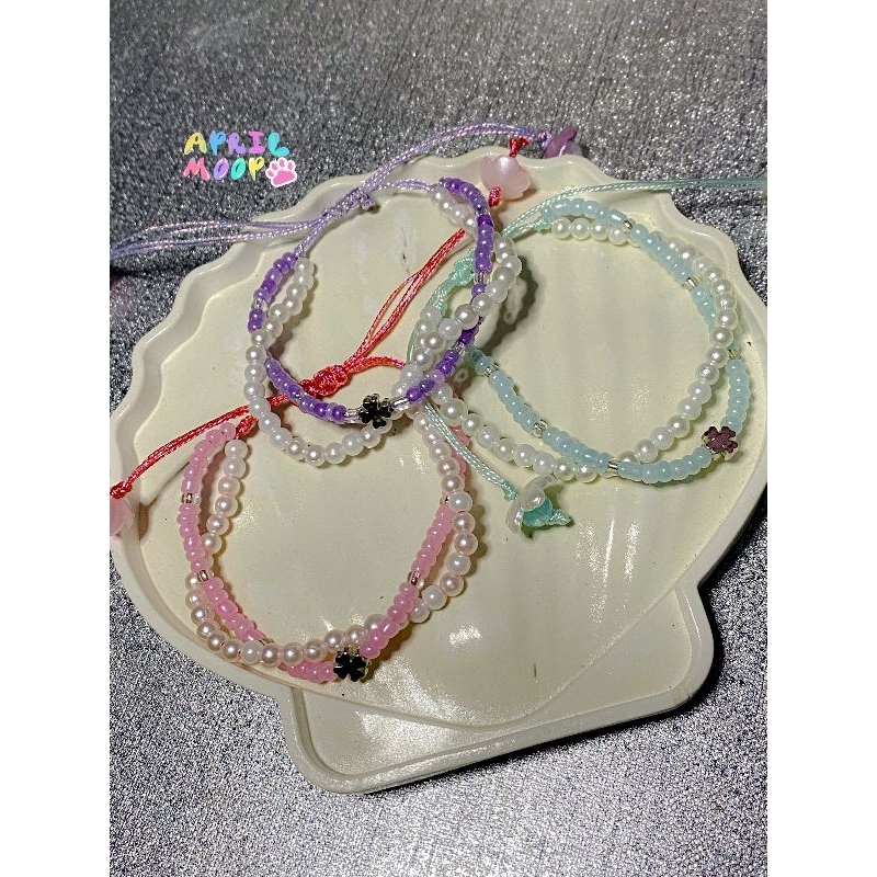 Jual Sunny bracelet shiny string korean aesthetic | Shopee Indonesia