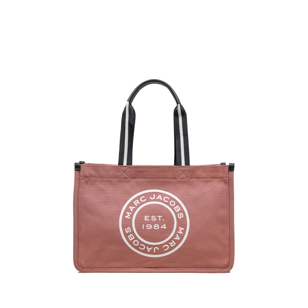 Jual MARC JACOBS Signet Canvas Medium Tote Dusty Rose | Shopee Indonesia