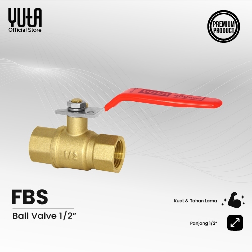 Jual YUTA Stop Kran / Keran Katup - Ball Valve Stainless Steel 1/2 Inch ...