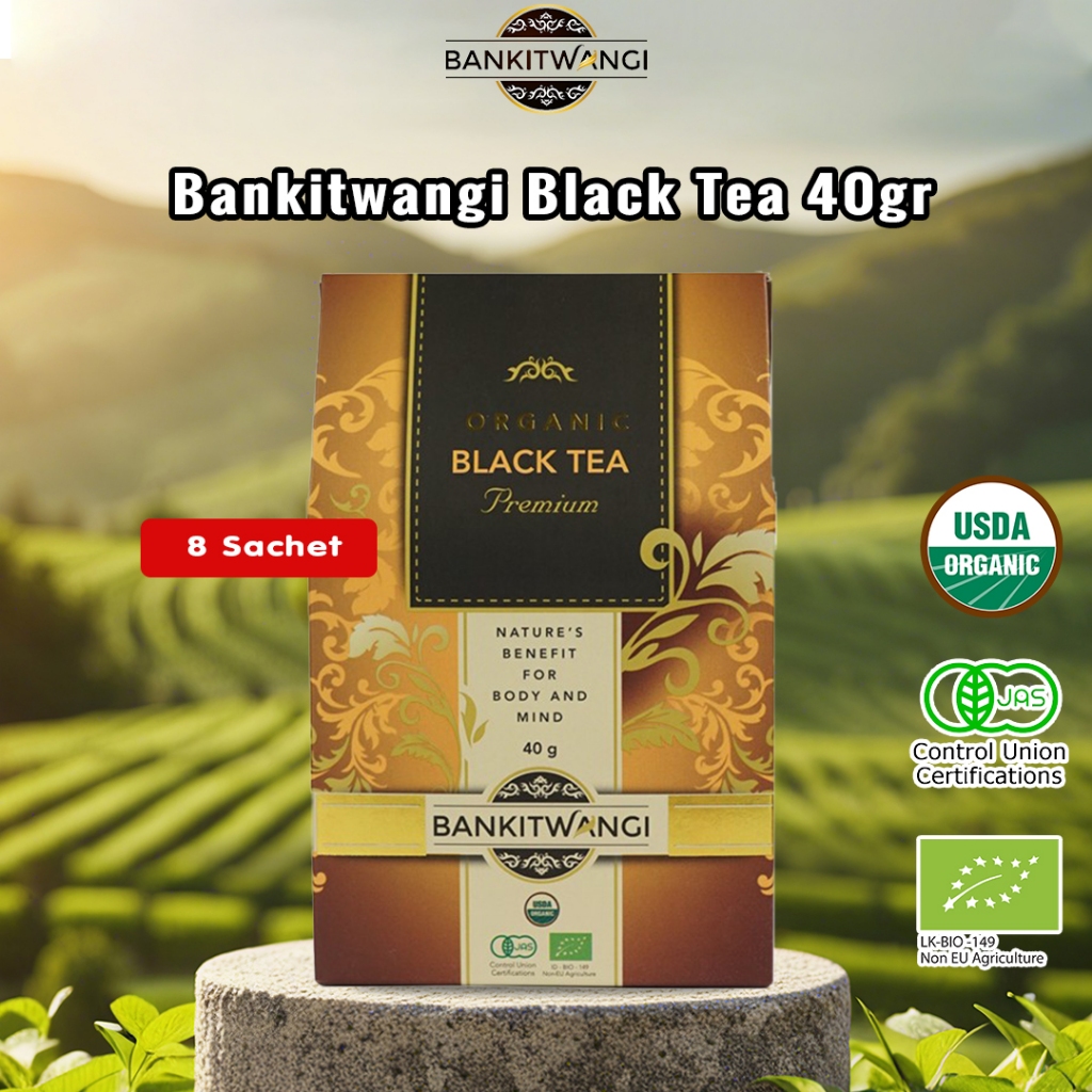 Jual Bankitwangi Organic Black Tea 40gr - Teh Hitam Organik | Shopee ...