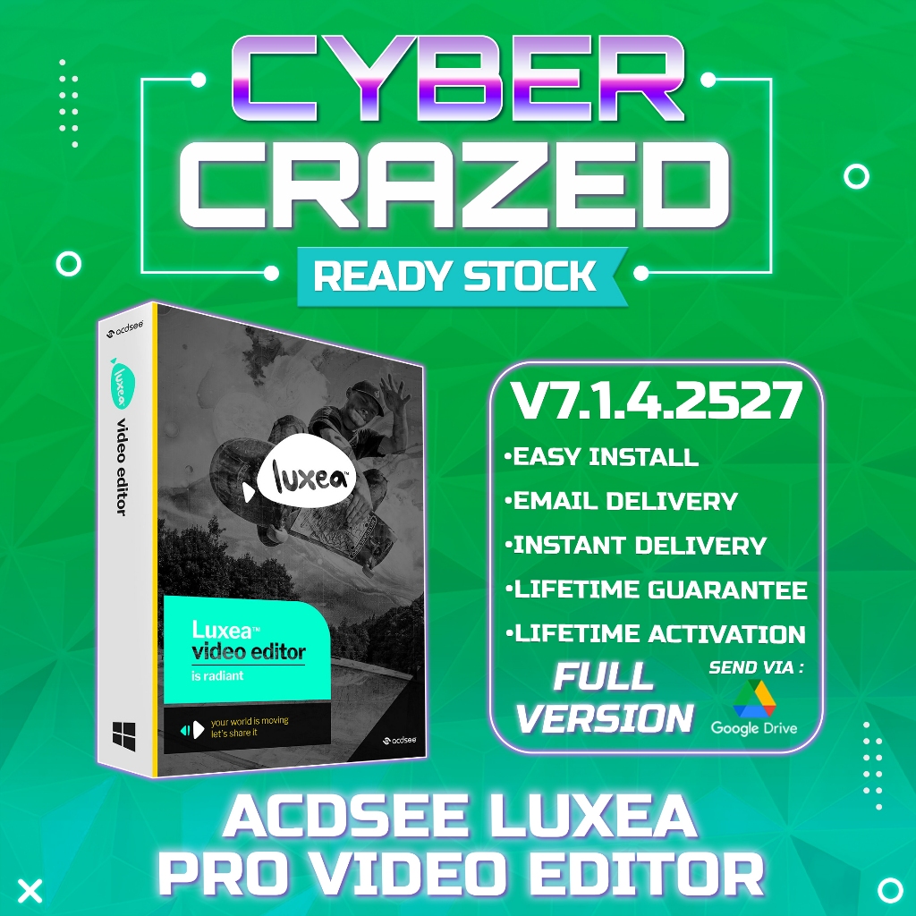 Jual ACDSee Luxea Pro Video Editor 2024 7.1.4.2527 Full Version (Versi ...