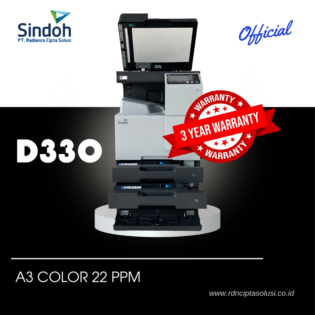 Jual MESIN FOTOCOPY SINDOH D330 A3 COLOR MFP | Shopee Indonesia