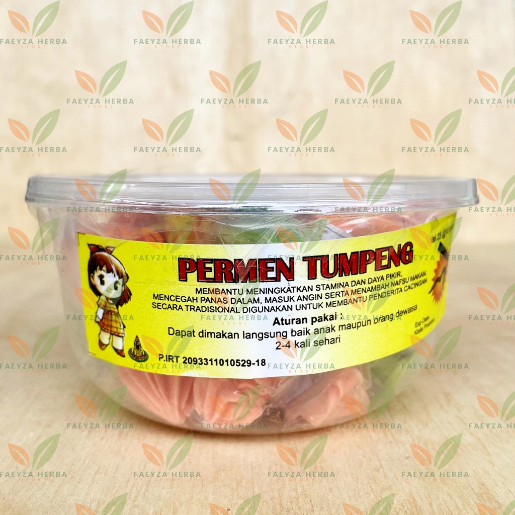 Jual Permen Cacing Permen Tumpeng Anak isi 25 biji Resmi BPOM | Shopee ...